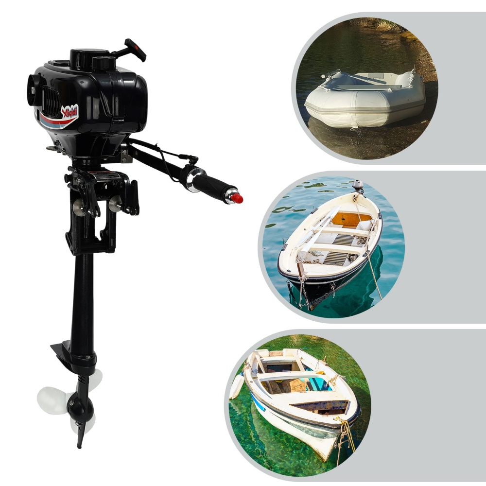 Gasoline boat engine - Outboard engine - Inflatable boats
